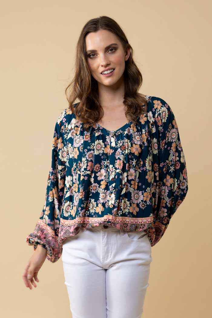 CHARLO - Lydia Blouse – Mode Boutique Ashburton